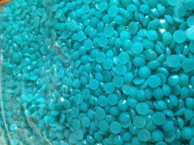 10 Gross Pack SS20 Turquoise Resin Rhinestone (Hotfix) - Sparklz ...